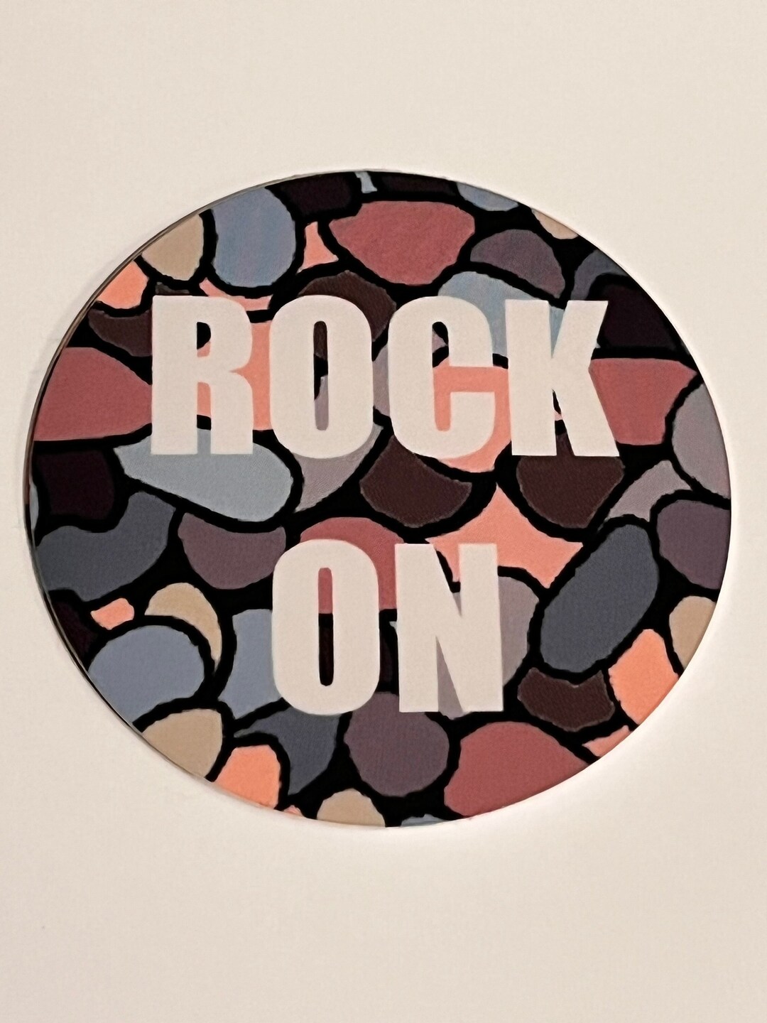 Rock on Vinyl Sticker | Sticker | Beach | Decal | Rocks | Picking Rocks ...