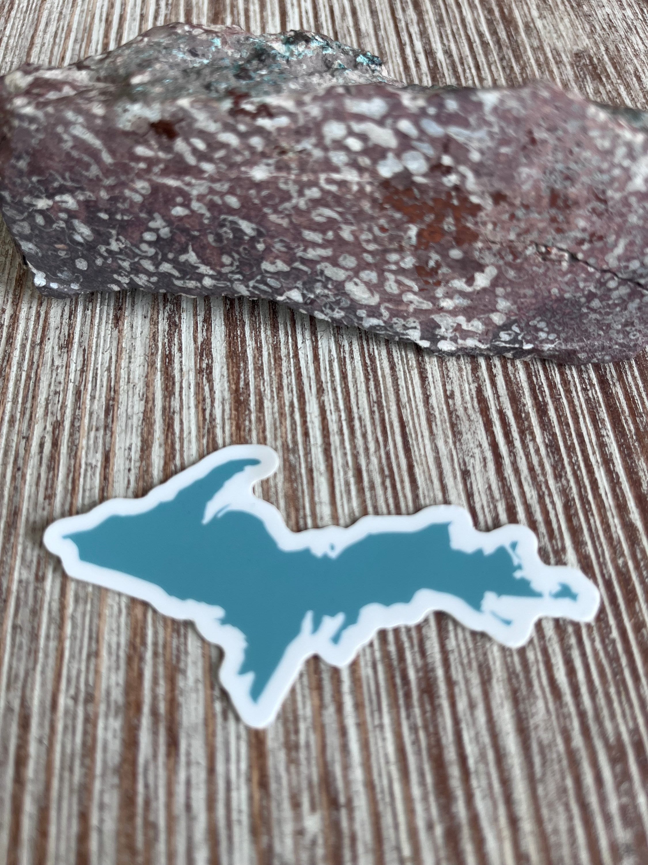 Upper Peninsula Vinyl Sticker | Sticker | Michigan | Decal | UP - Etsy