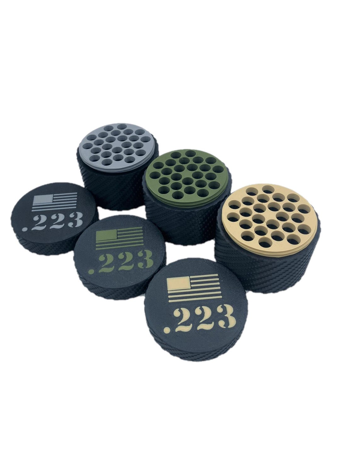 Pocket Ammo Puck Container - .223 Remington - 25 Rounds: - Etsy