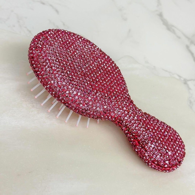 Bedazzled Hairbrushes - Etsy UK