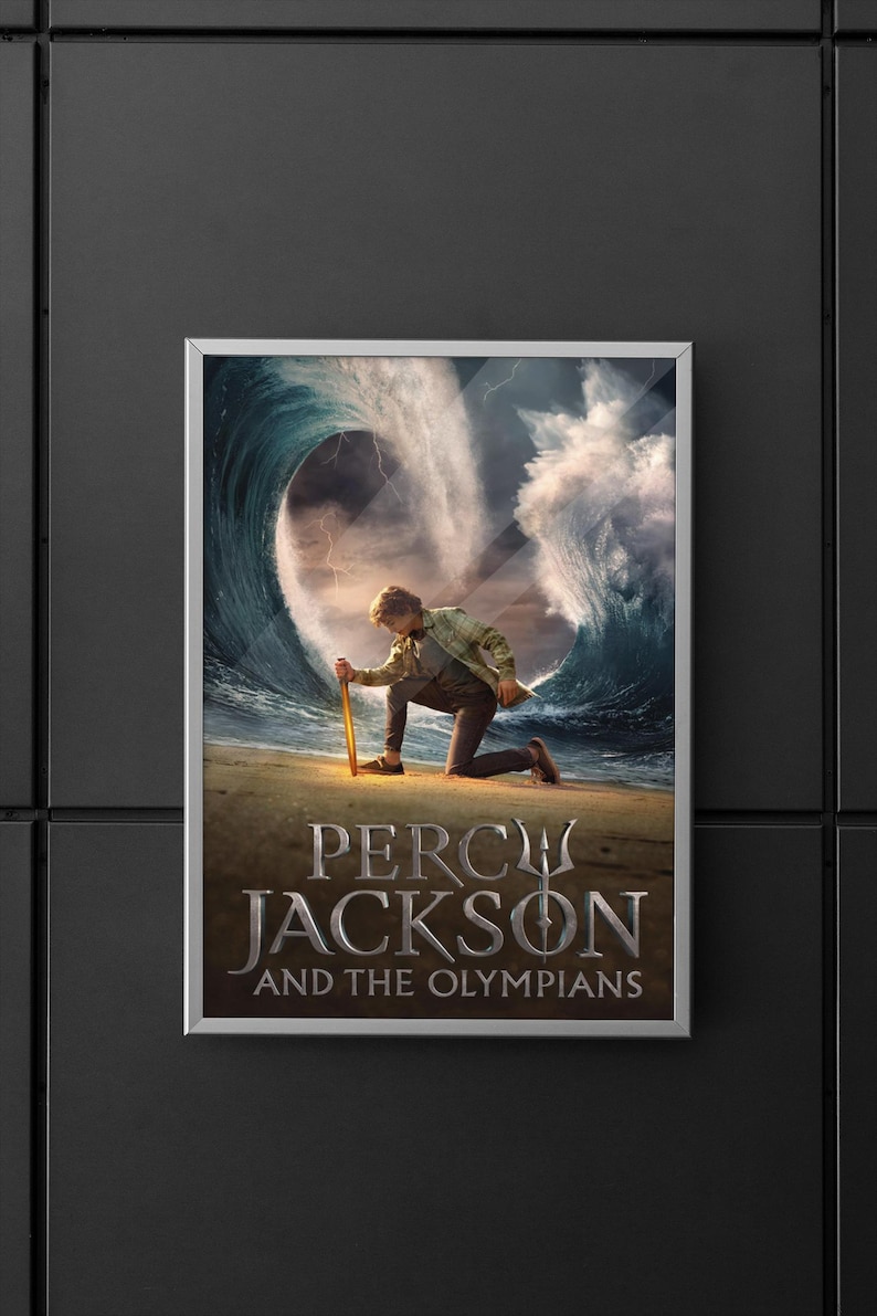Percy Jackson and the Olympians Poster – PJO Fantasy TV Show Wall Art ...