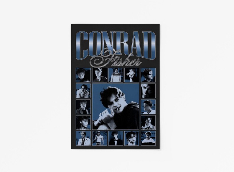 Conrad Fisher Poster | TSITP Aesthetic Print | Hot Conrad Fisher Wall ...