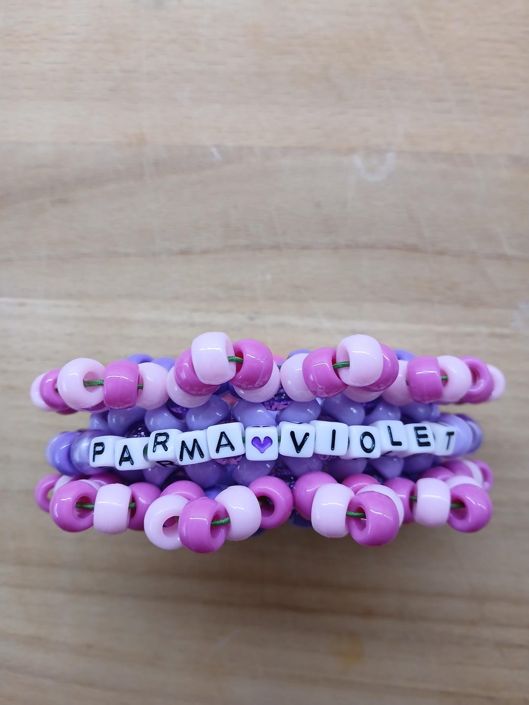 Mini Rotator Cuff. Kandi. Parma Violet Themed. Purple and Pink - Etsy