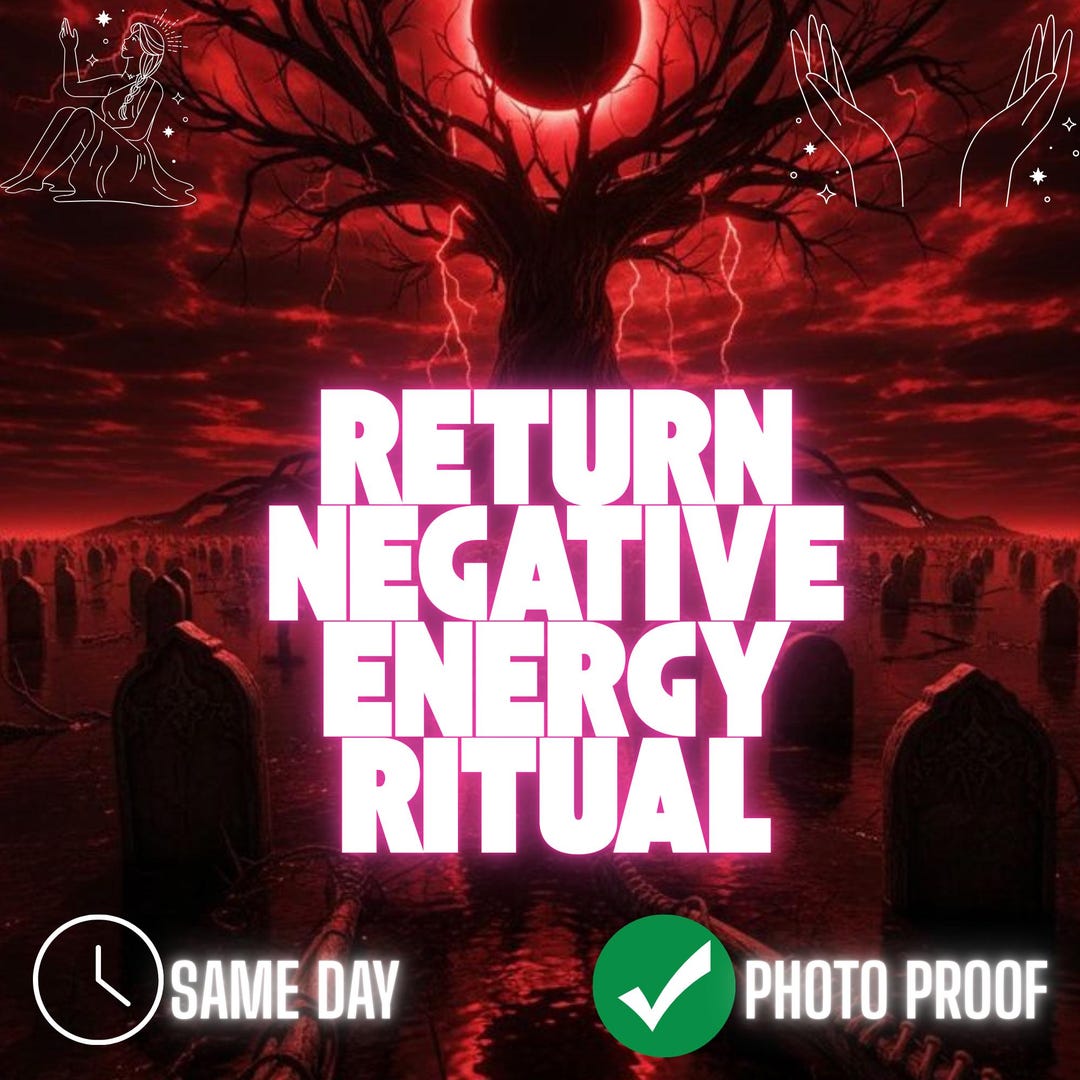 Return Negative Energy Ritual | Energetic Release, Neutralization and ...