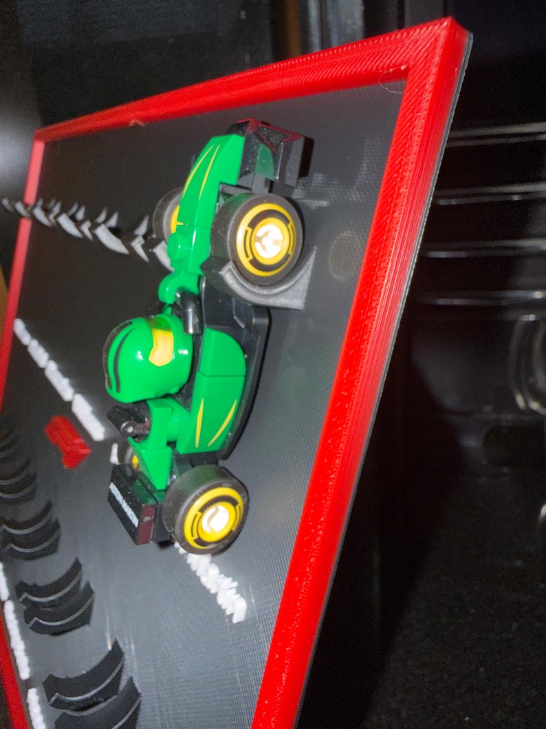 LEGO Formula 1 Mini Race Car Display Stand - Stronger/thicker Wheel ...