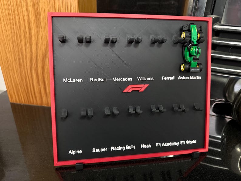 LEGO Formula 1 Mini Race Car Display Stand - Stronger/thicker Wheel ...