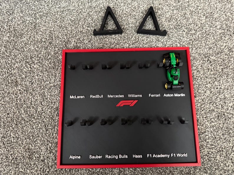 LEGO Formula 1 Mini Race Car Display Stand - Stronger/thicker Wheel ...