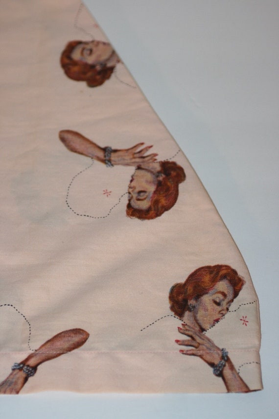 Vintage 50s Housewife Bedtime Sleeping Cap w/ Tassel … - Gem