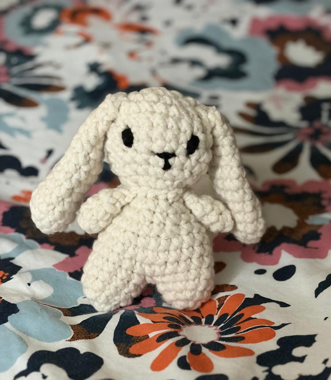 Snow Bunny Crochet Plush - Etsy