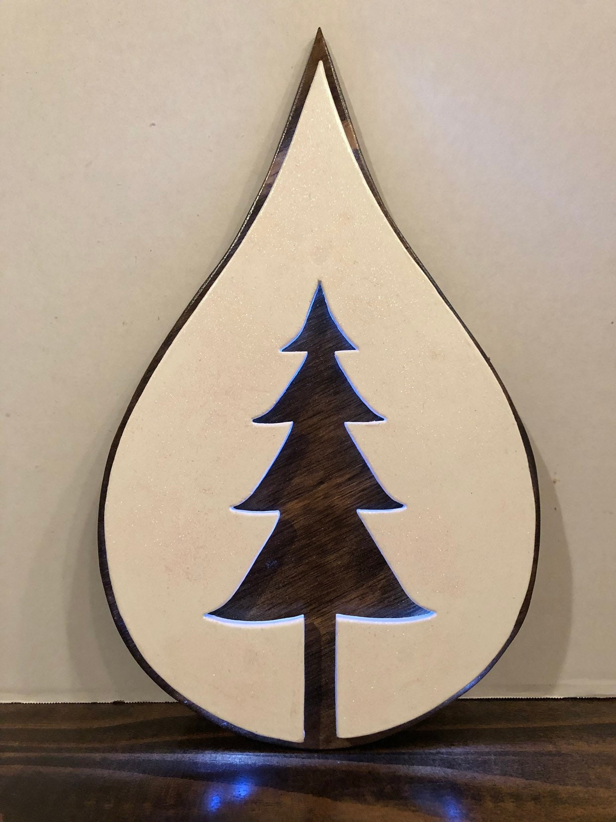 Sequoia National Park Hume Lake Painting Lighted Sign Sculpture Art ...