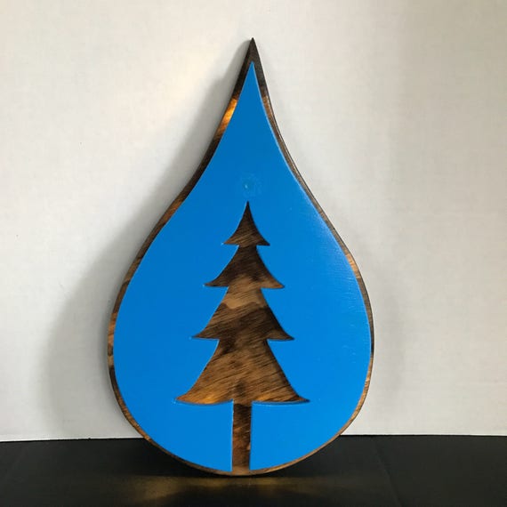 Sequoia National Park Hume Lake Painting Lighted Sign Sculpture Art ...