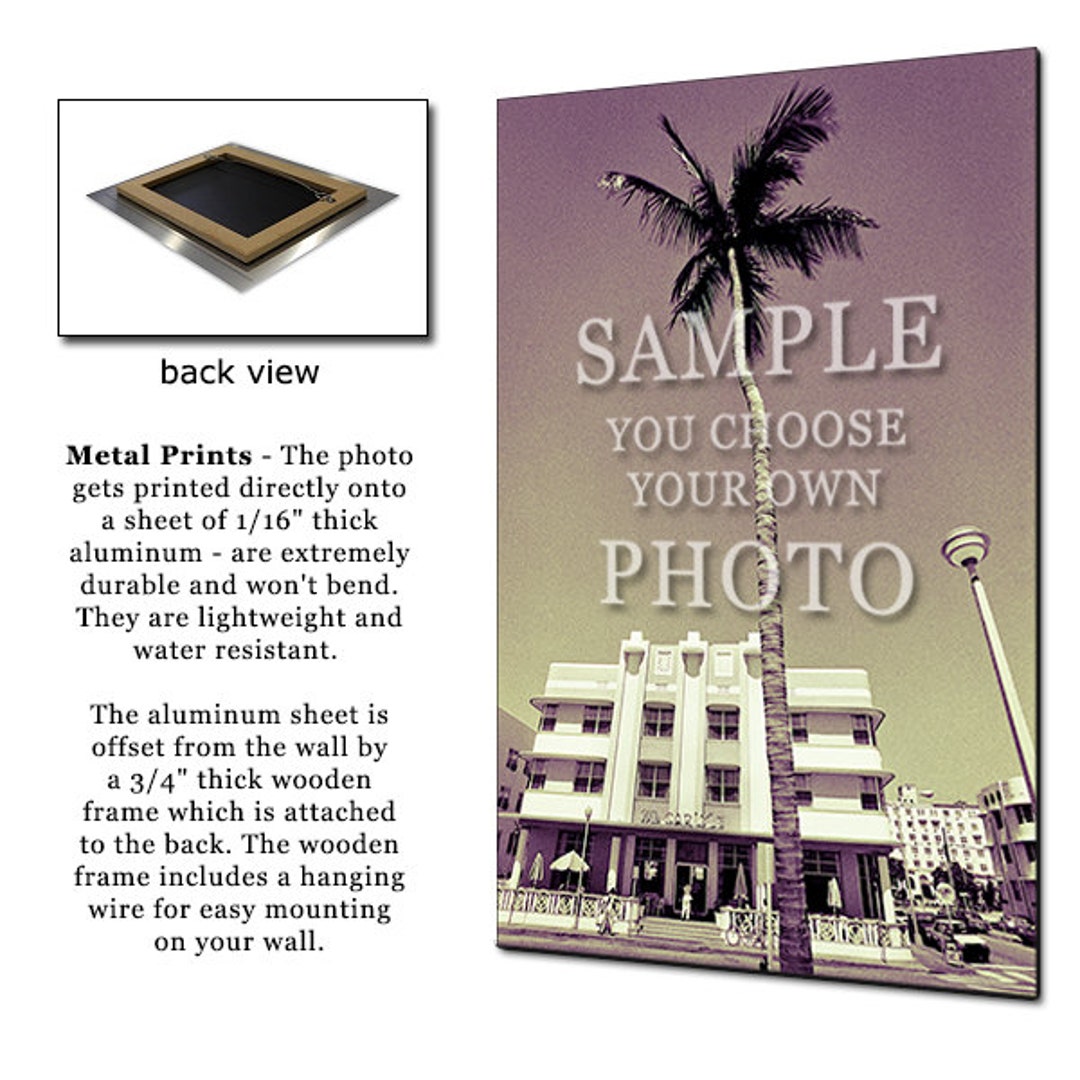 11x16 Metal Plate Print. Any Photograph Available as A Print on A Metal ...