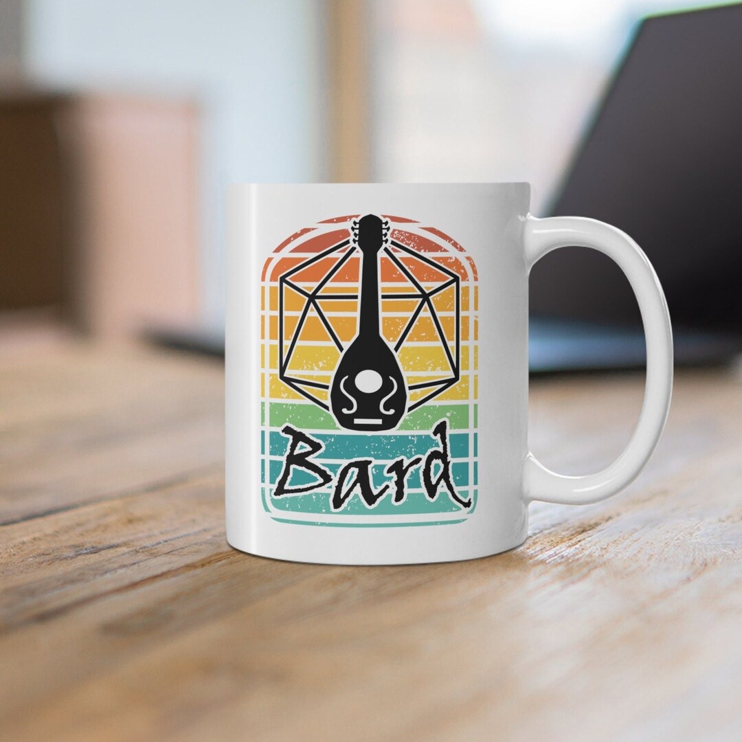 Bard Class Dnd Mug Dungeons and Dragons TTRPG Player - Etsy