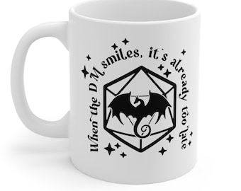 Dungeon Meowster Coffee Mug D&D Dungeon Master RPG Gamer DM Tea Cup - Etsy