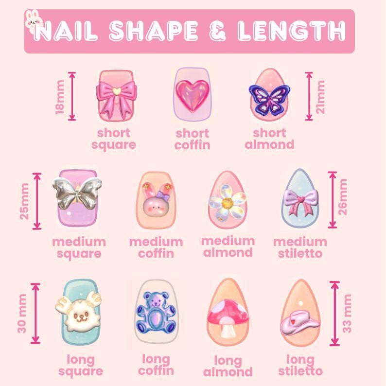Euphoria Leopard Print NFC Nails - Etsy