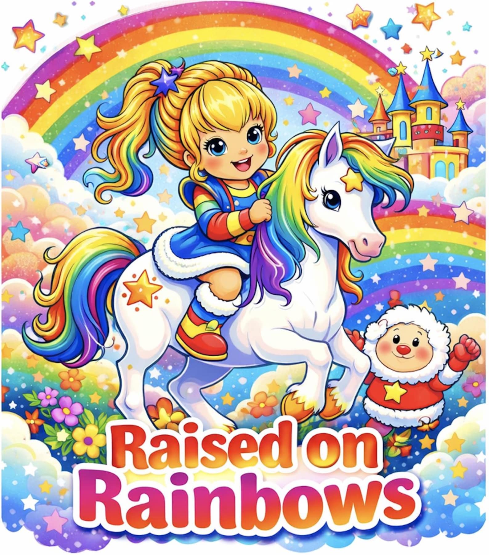 Rainbows Sublimation Sheet for 20oz Straight Tumbler – Ready to Press ...