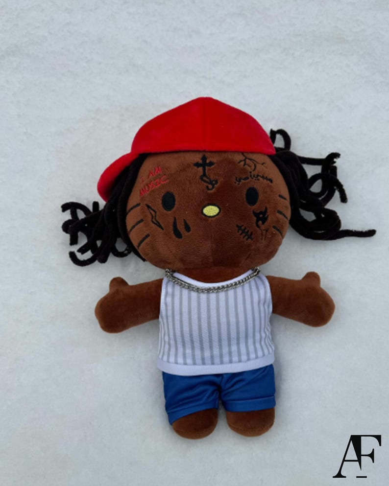 Hello Kitty X LIL WAYNE Rapper Plush | Artist Plushie Toy, Hiphop ...