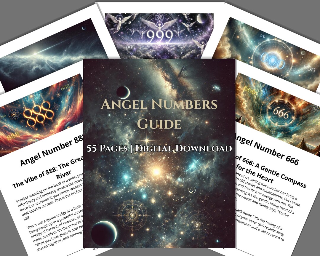 Angel Numbers Guide 000-999 - Spiritual Numerology PDF - Meanings ...