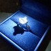 Royal Blue Lighted LED Engagement Ring Box / Illuminated Ring - Etsy