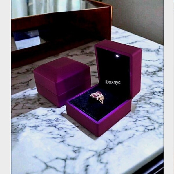 Light Purple Ring - Etsy