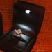 New Fancy Black Italian Leather LED Lighted Engagement Ring Box With ...