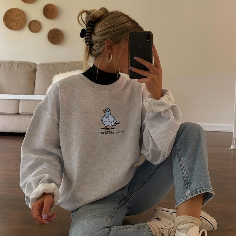 Comfort Colors Coo Story Bruh Pigeon Shirt, Funny 90s Style Meme ...