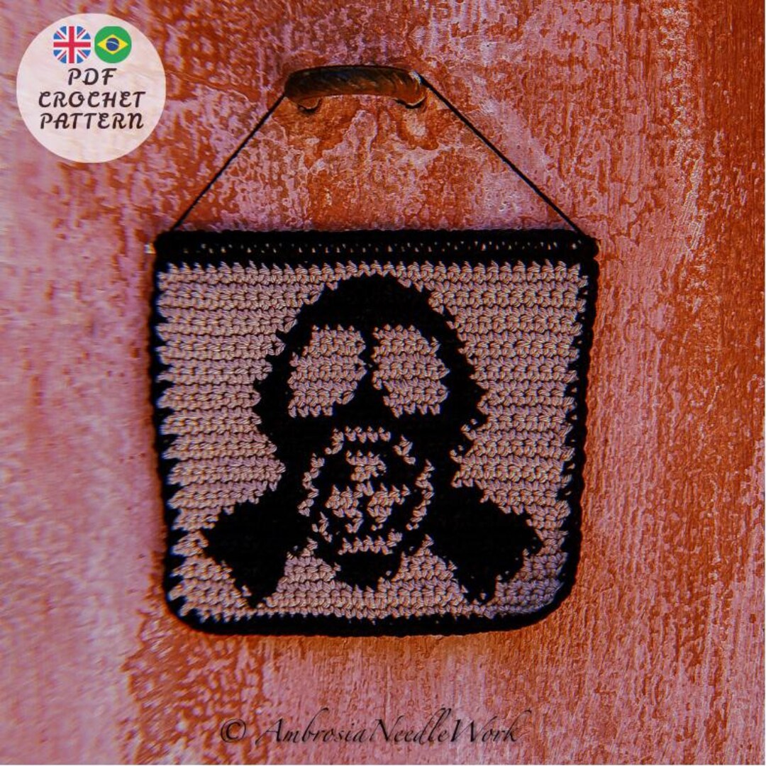 Crochet Pattern Gas Mask Apocalipse | Vintage Tapestry | Instant PDF ...