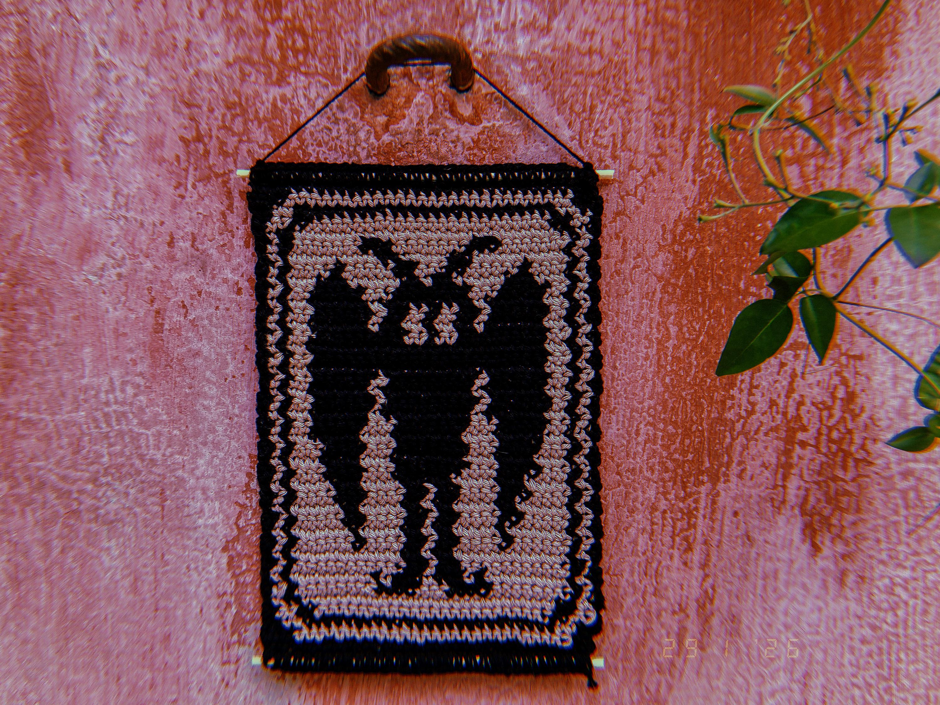 Tapestry Crochet Pattern Bundle | Cryptids | Nightcrawler + Mothman ...