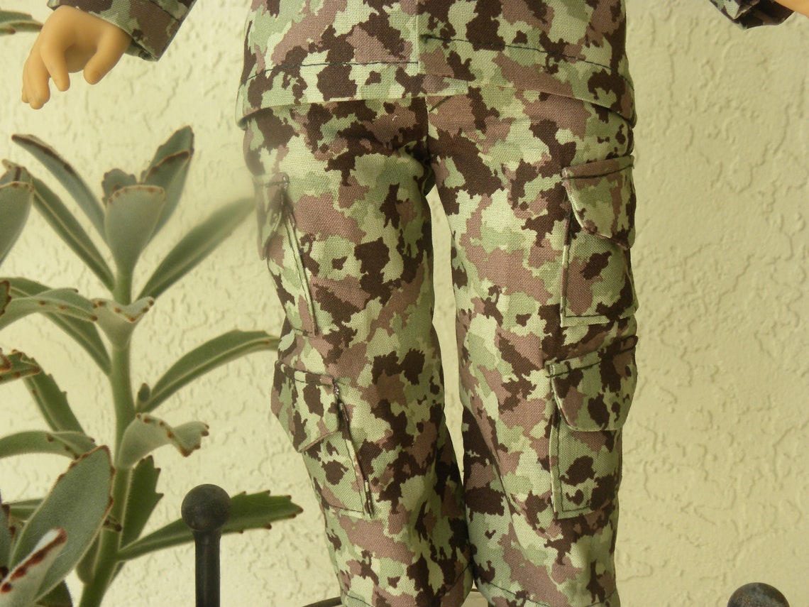 Army Fatigues With Cap Designed to Fit 18 Dolls Such as | Etsy