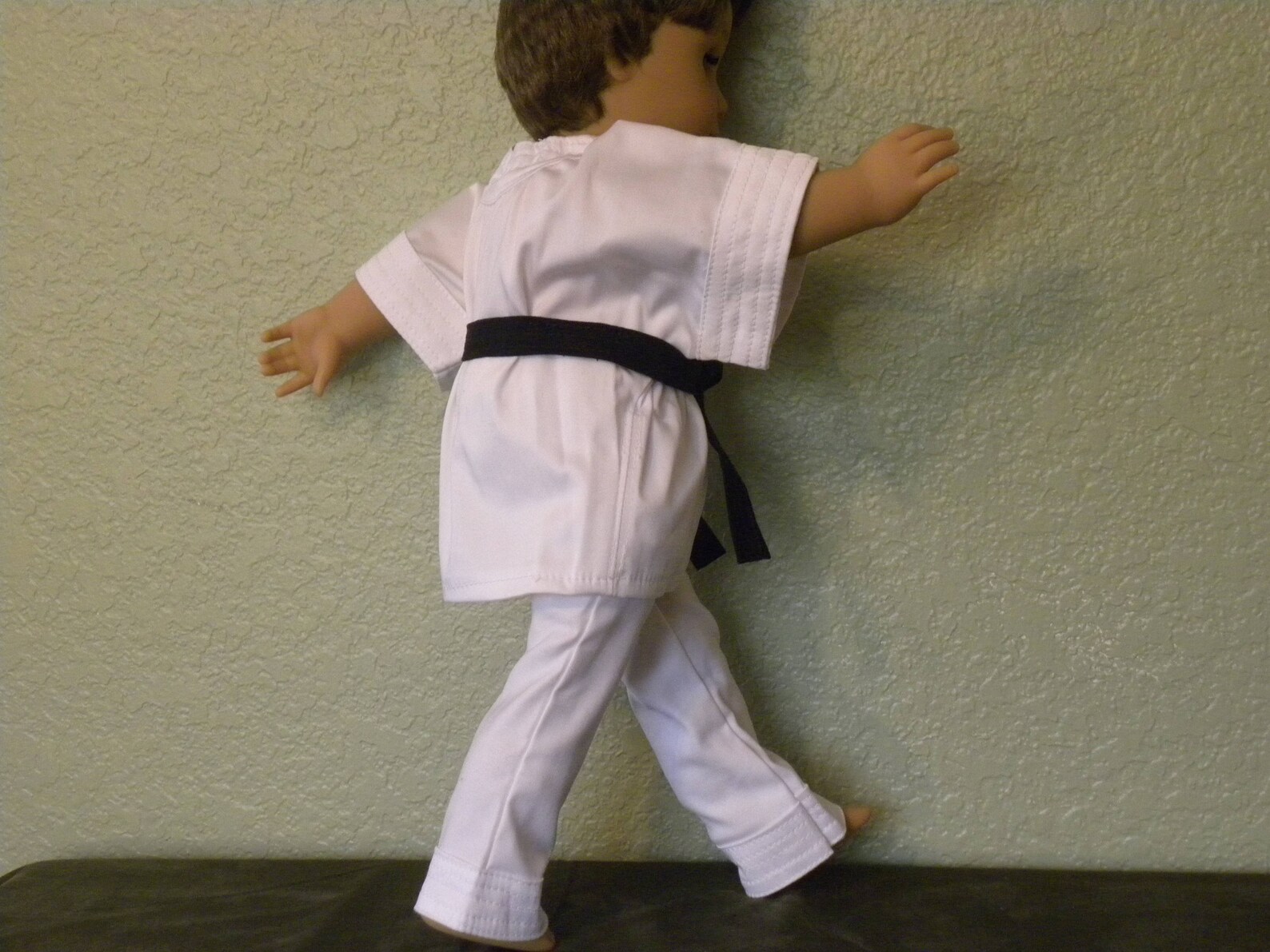 White Karate Gi created for 18 dolls such as American | Etsy