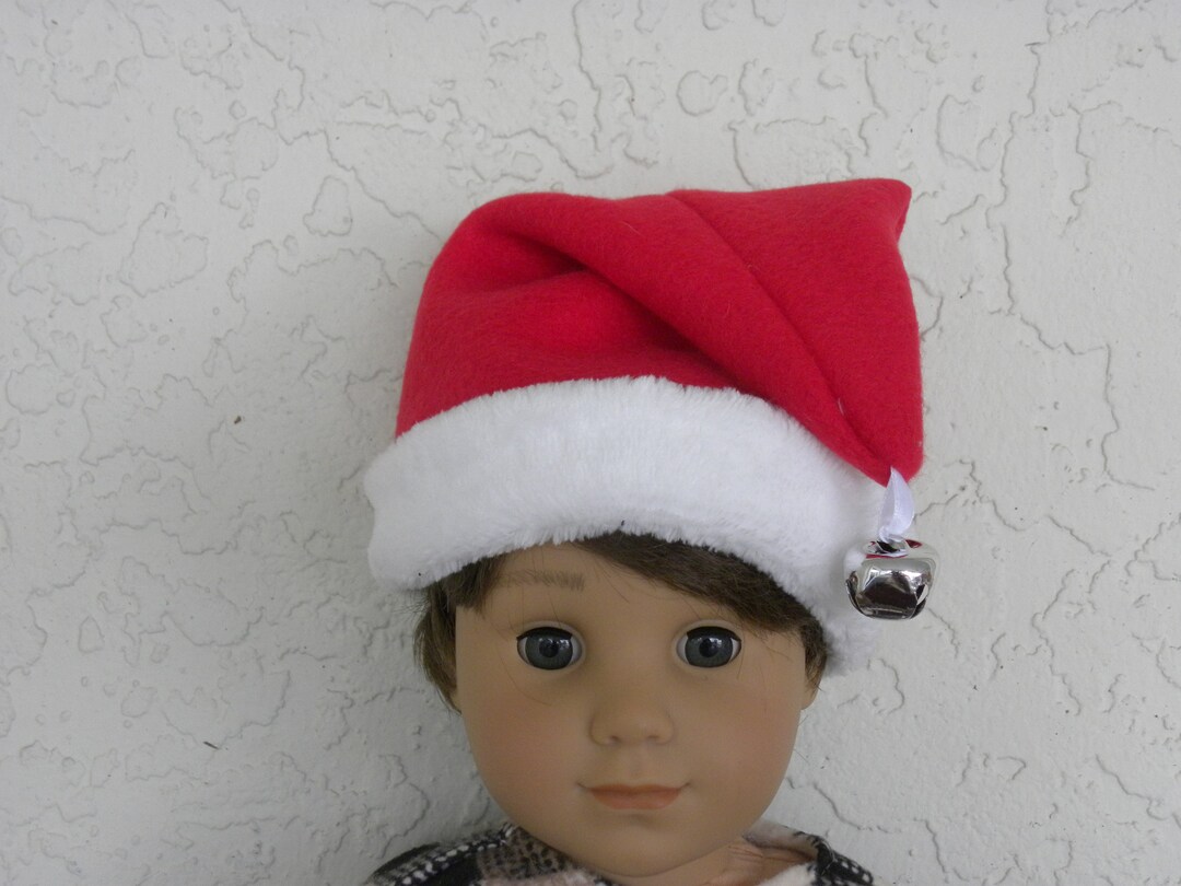 Red Santa Hat Created for 18" Dolls, Teddy Bears Other Creatures - Etsy