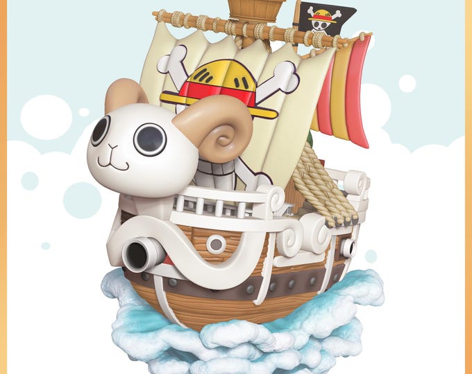Going Merry - (one Piece) 3D Printed Statue Kit - Etsy