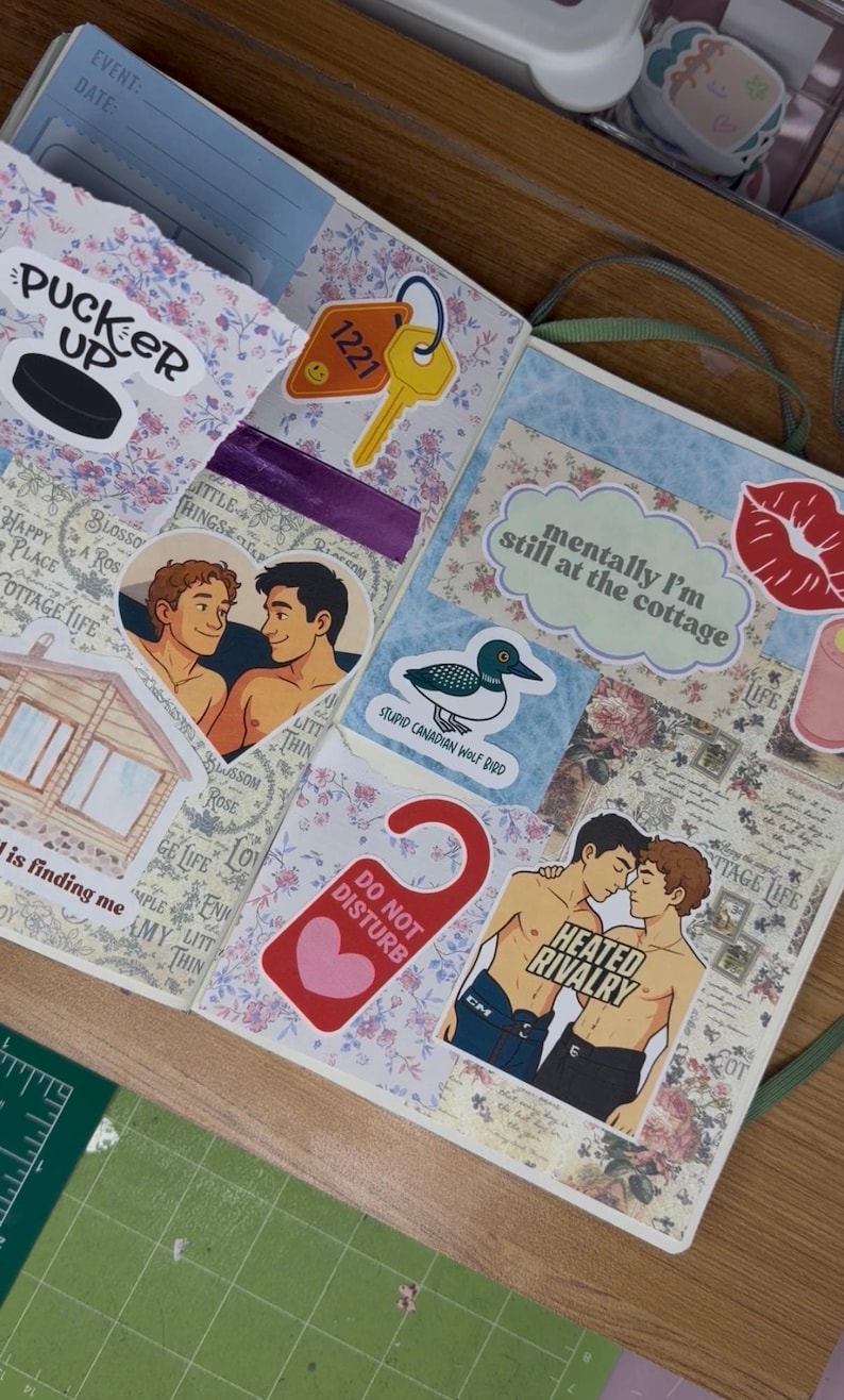 Heated Rivalry Sticker Bundle | Cottagecore Mystery Pack | Spicy ...