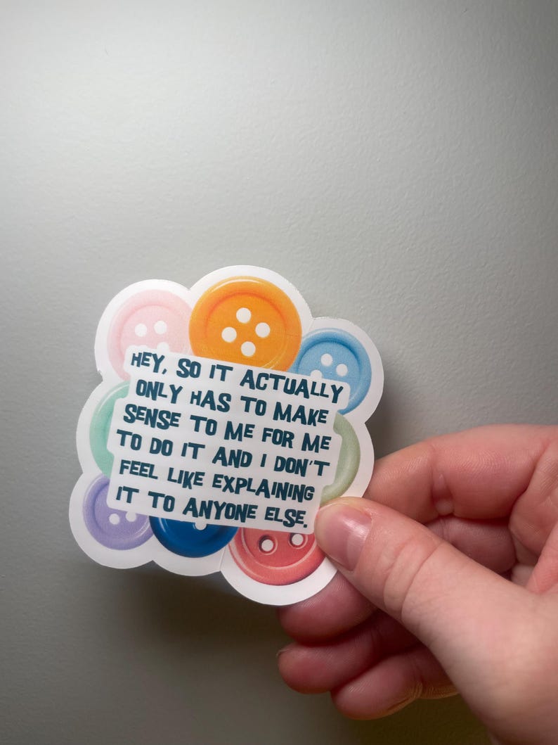 365 Buttons Junk Journal Sticker - Etsy