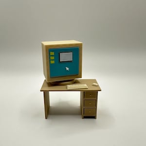 Retro Computer Fidget Clicker 3D Printed Fidgeter - Etsy