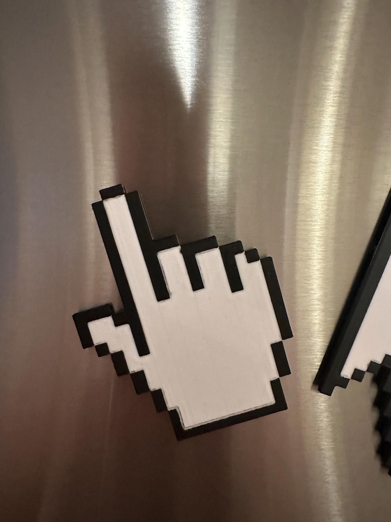 Windows 95 Cursor Magnet Set | 3D Printed Retro Tech Decor - Etsy