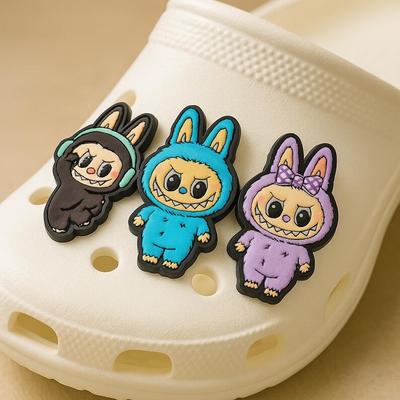 NEW 20 PACK Lab U Bunny Shoe Charms for Crocs – Cute Kawaii Rabbit ...