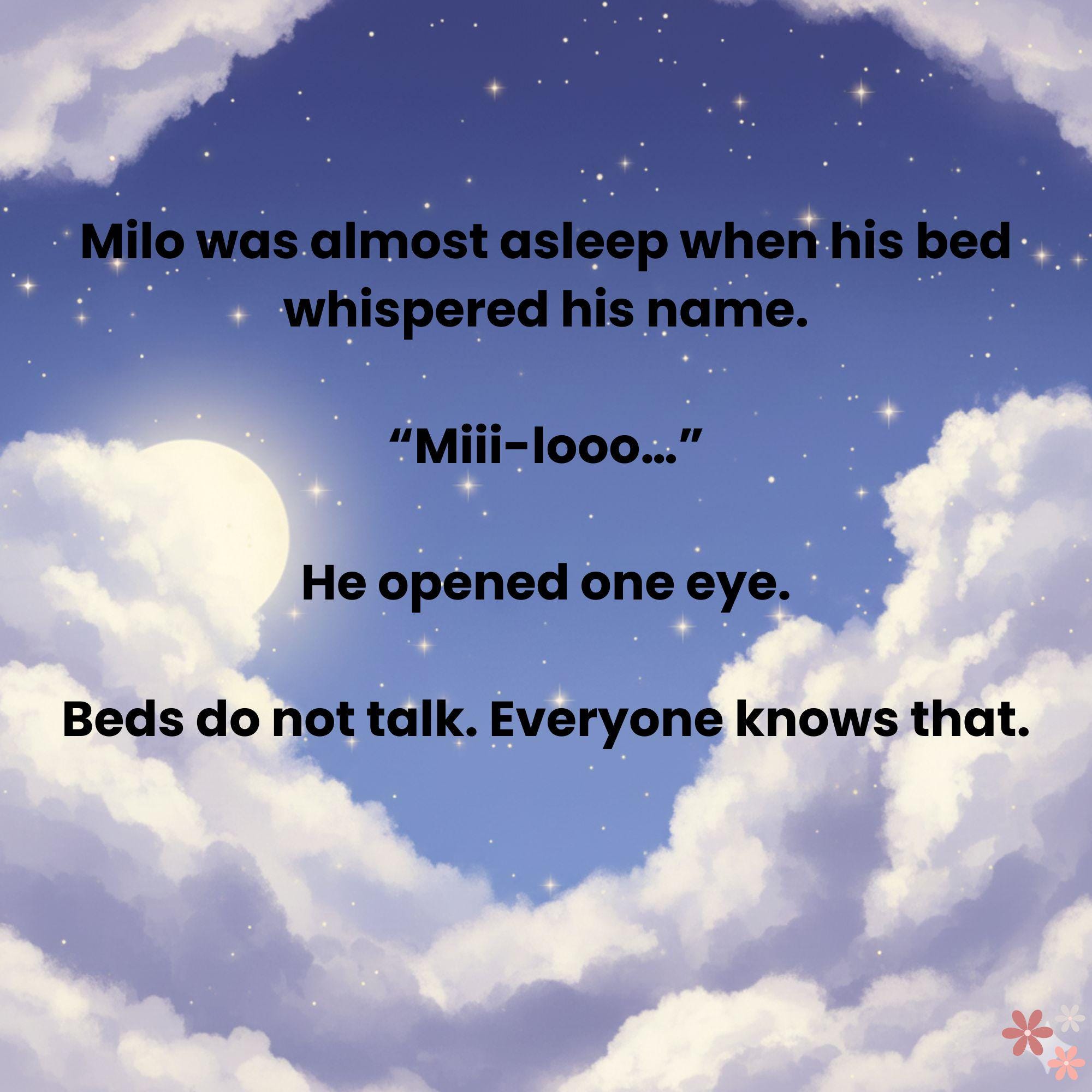The Night the Bed Began to Whisper, Kids Ebook, Children Book, Kids ...
