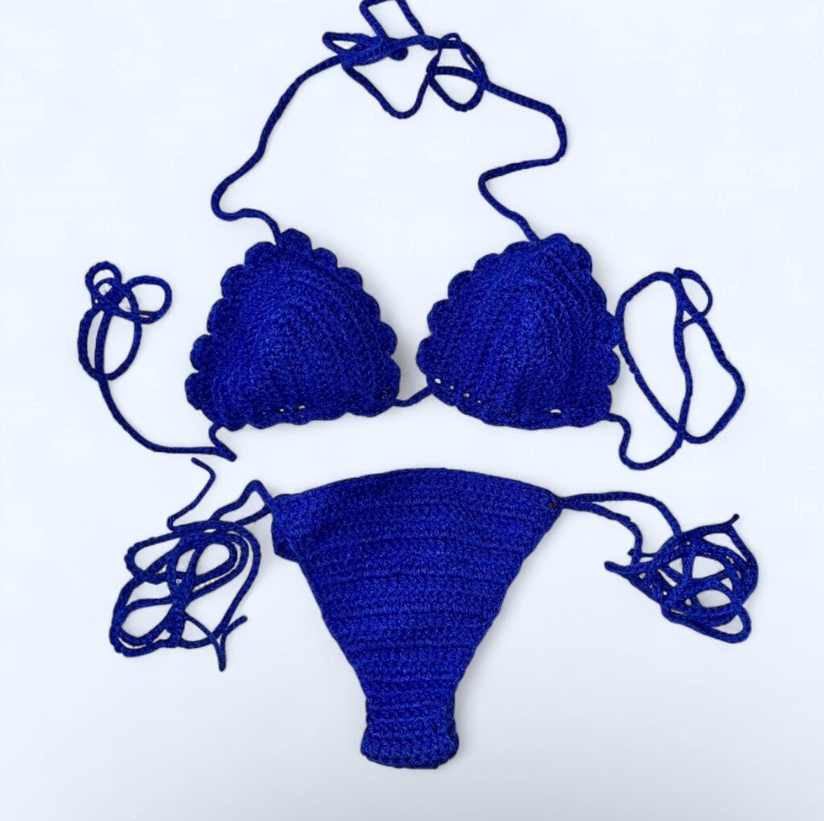 Crocheted Bikini Set - Etsy