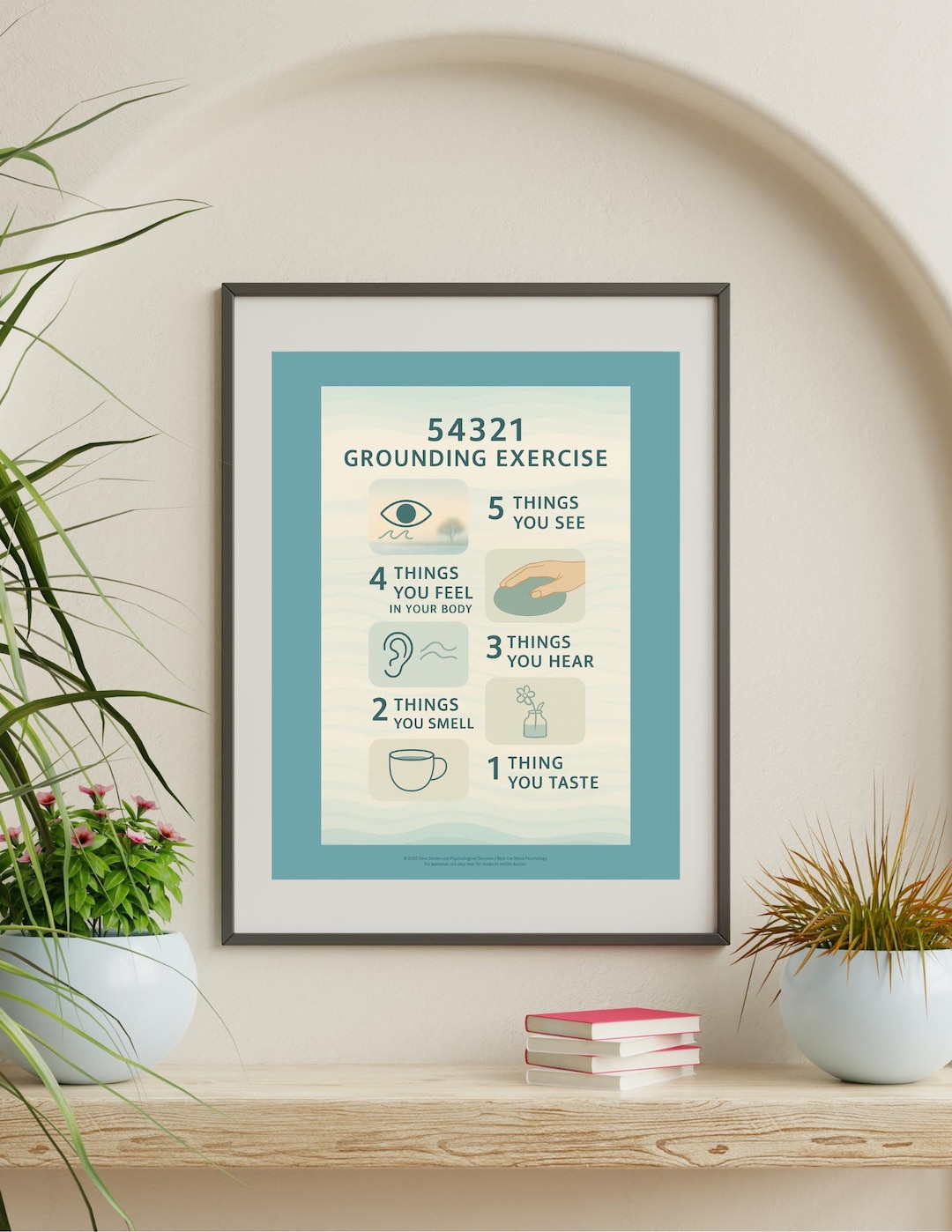 54321 Grounding Printable | Instant Download | Multiple Sizes | Therapy ...
