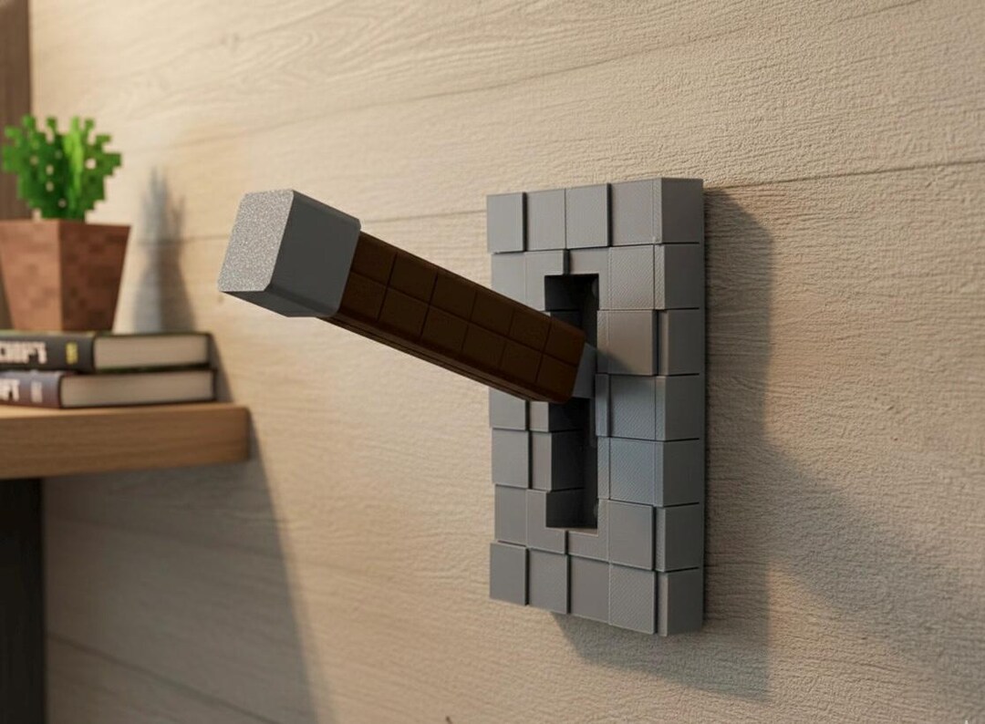 Minecraft Inspired Gaming Lever Switch Prop - Etsy