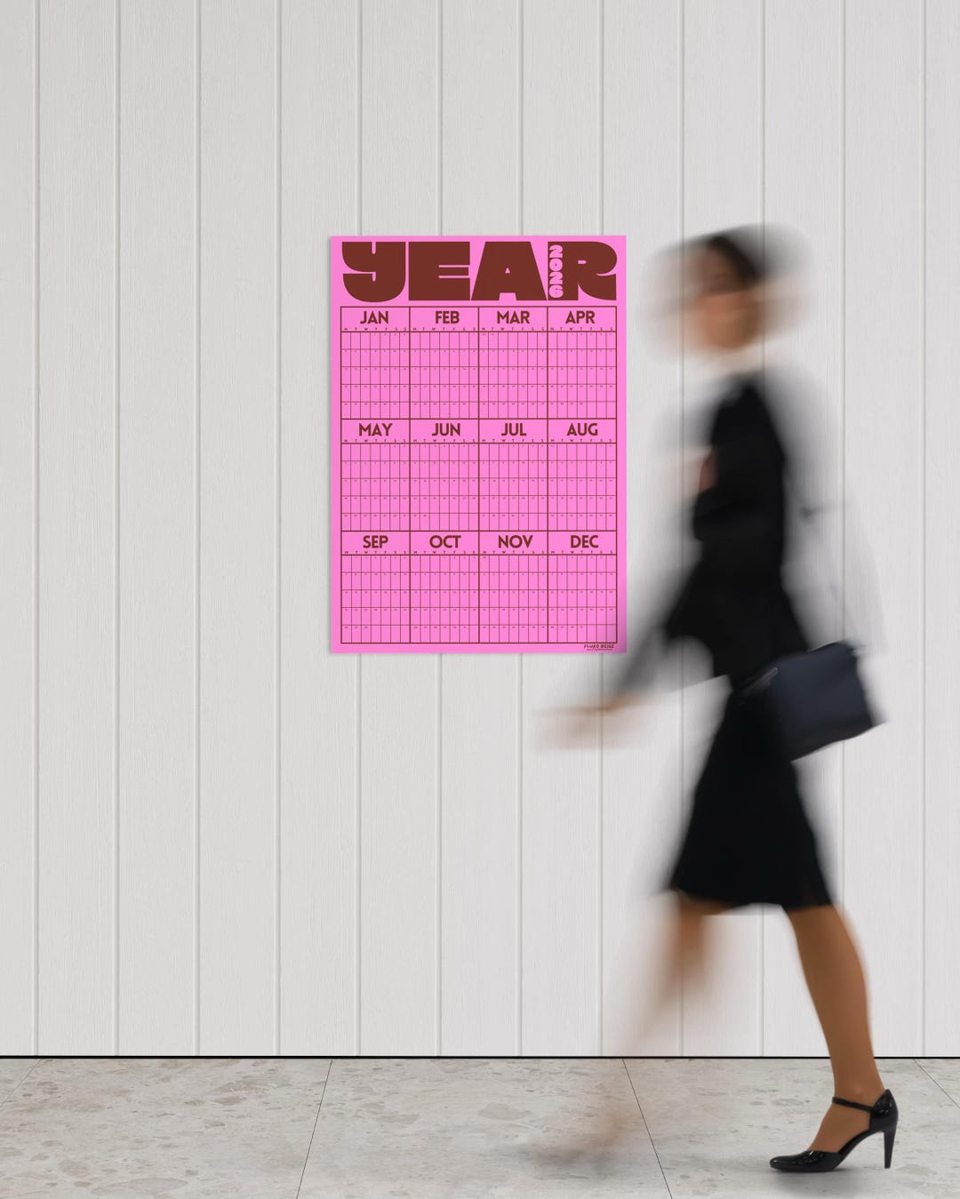 2026 Yearly Digital Calendar - A1 Format, Instant Download. ADHD ...