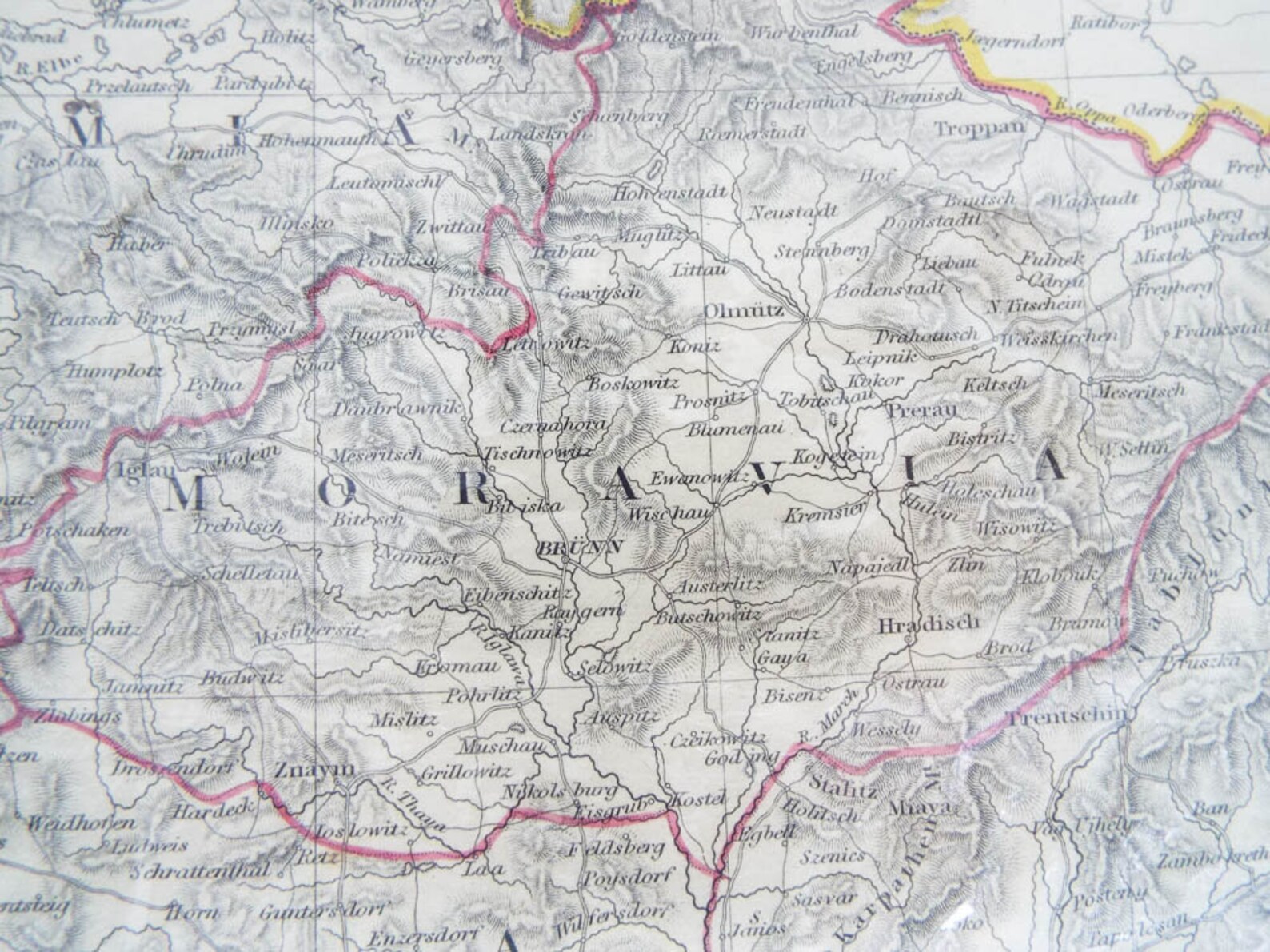 Antique 1832 Original Map Germany IV Austrian Dominions I Baldwin and ...