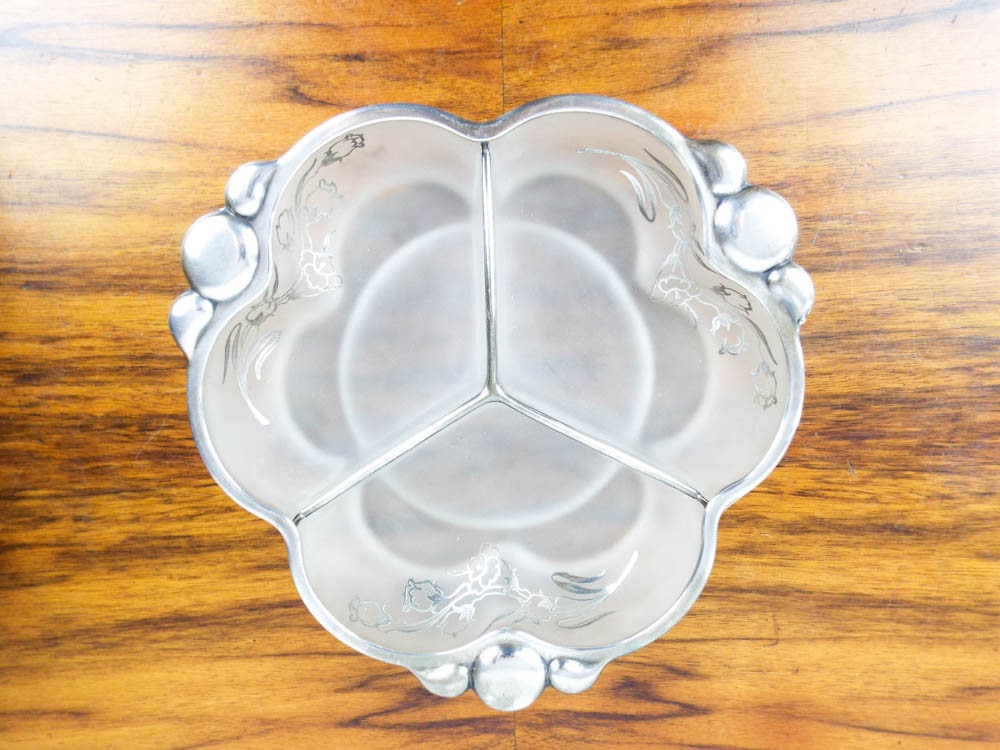 Dining & Serving Serving Odds & Ends Kitchen & Dining Vintage Frosted ...