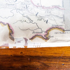 Antique 1832 Original Map Germany IV Austrian Dominions I Baldwin and ...