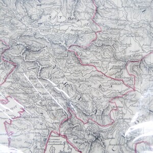 Antique 1832 Original Map Germany IV Austrian Dominions I Baldwin and ...