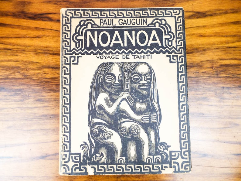 1947 Vintage Art Book Paul Gauguin Noa Noa Voyage De Tahiti Sweden ...