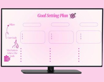 Goal Setting Planner Printable | Life Pillars Goal Plan | Soft ...