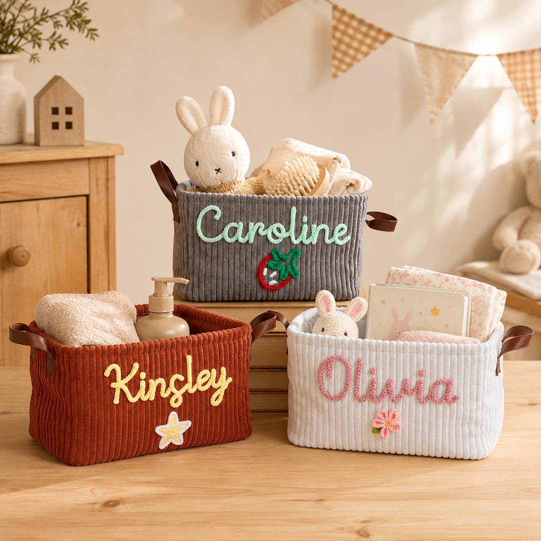 Woven Basket | Storage Basket | Personalized Basket | Housewarming Gift ...