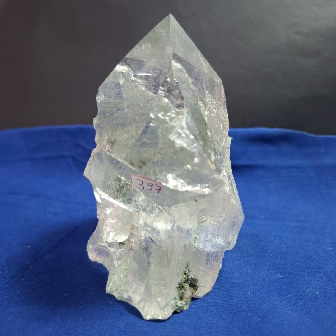 Natural Satyaloka Azeztulite Rainbow Quartz Rock /rough 397 Gram ...